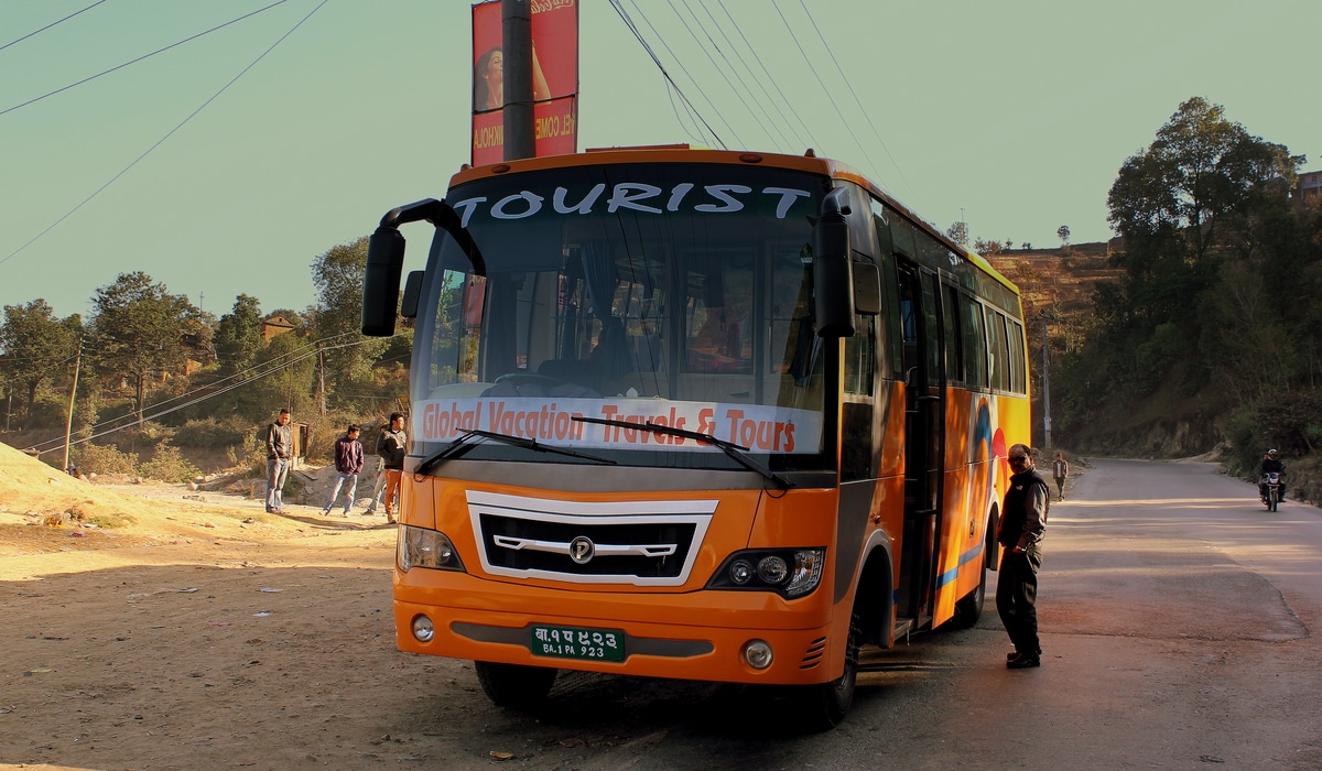 Tourist Bus Service In Nepal Alpha Adventure Treks Tourist Bus Service In Nepal Alpha Adventure Treks